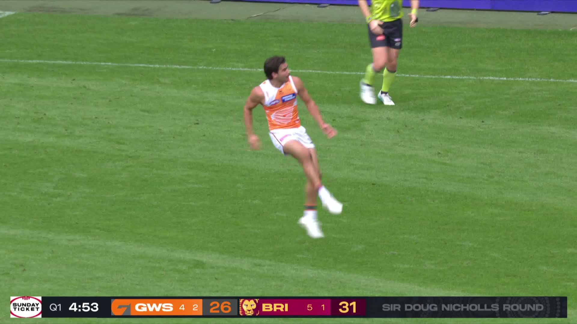 ‘What an unbelievable kick’: Toby to Toby connection