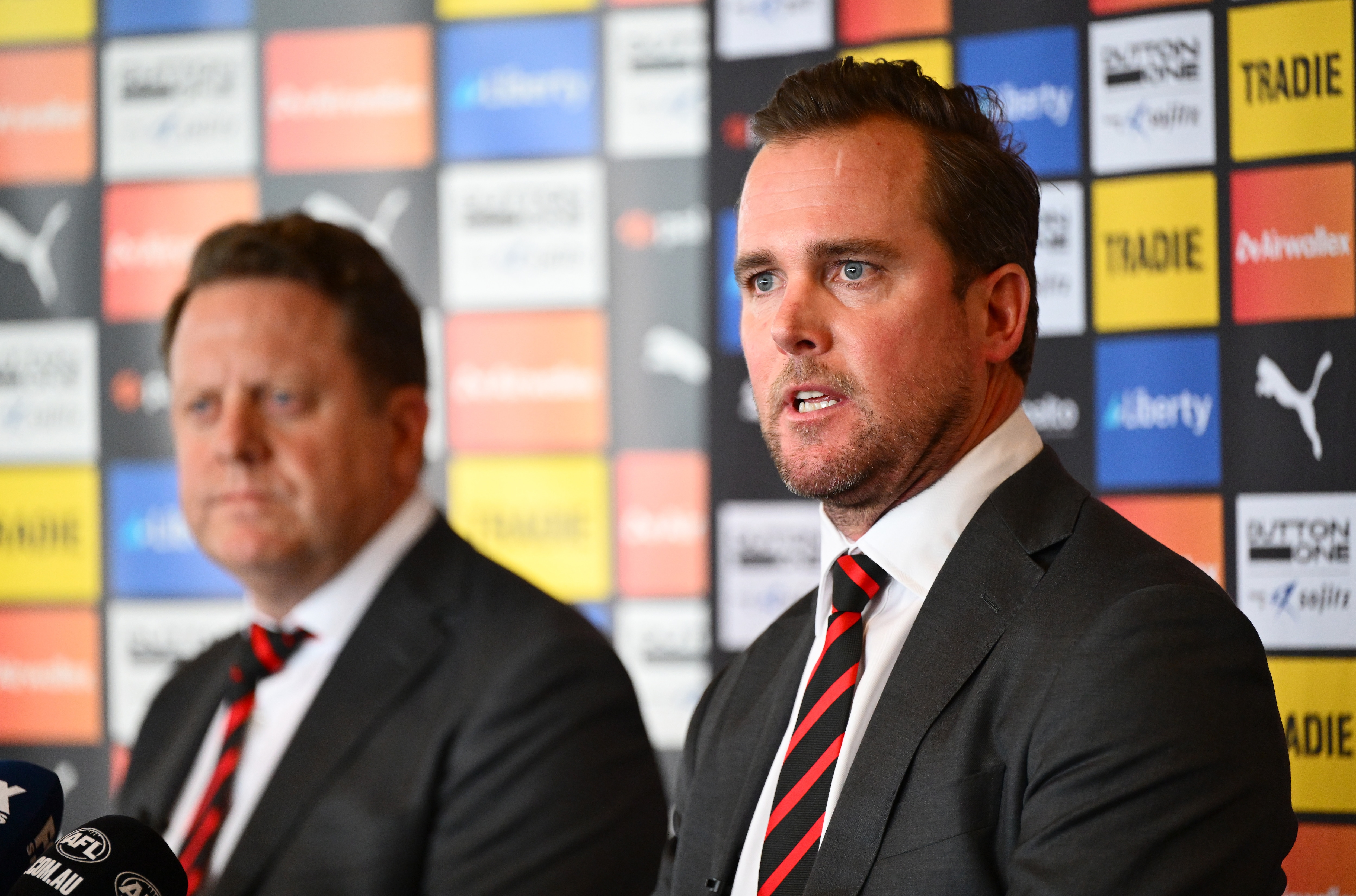 Bombers boss on Scott sacking, chance of Hird returning