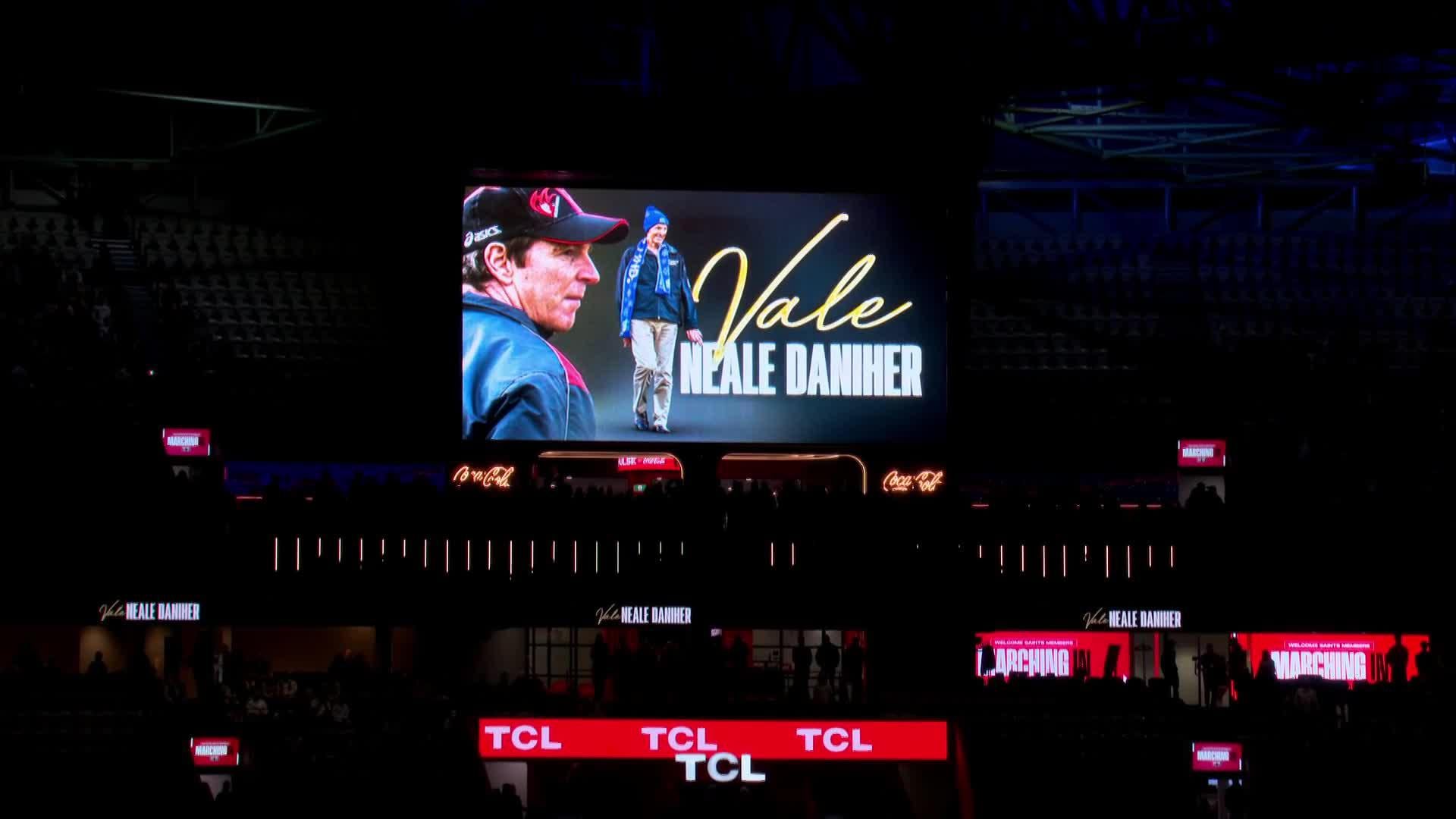 Touching pre-game tribute honours Neale Daniher