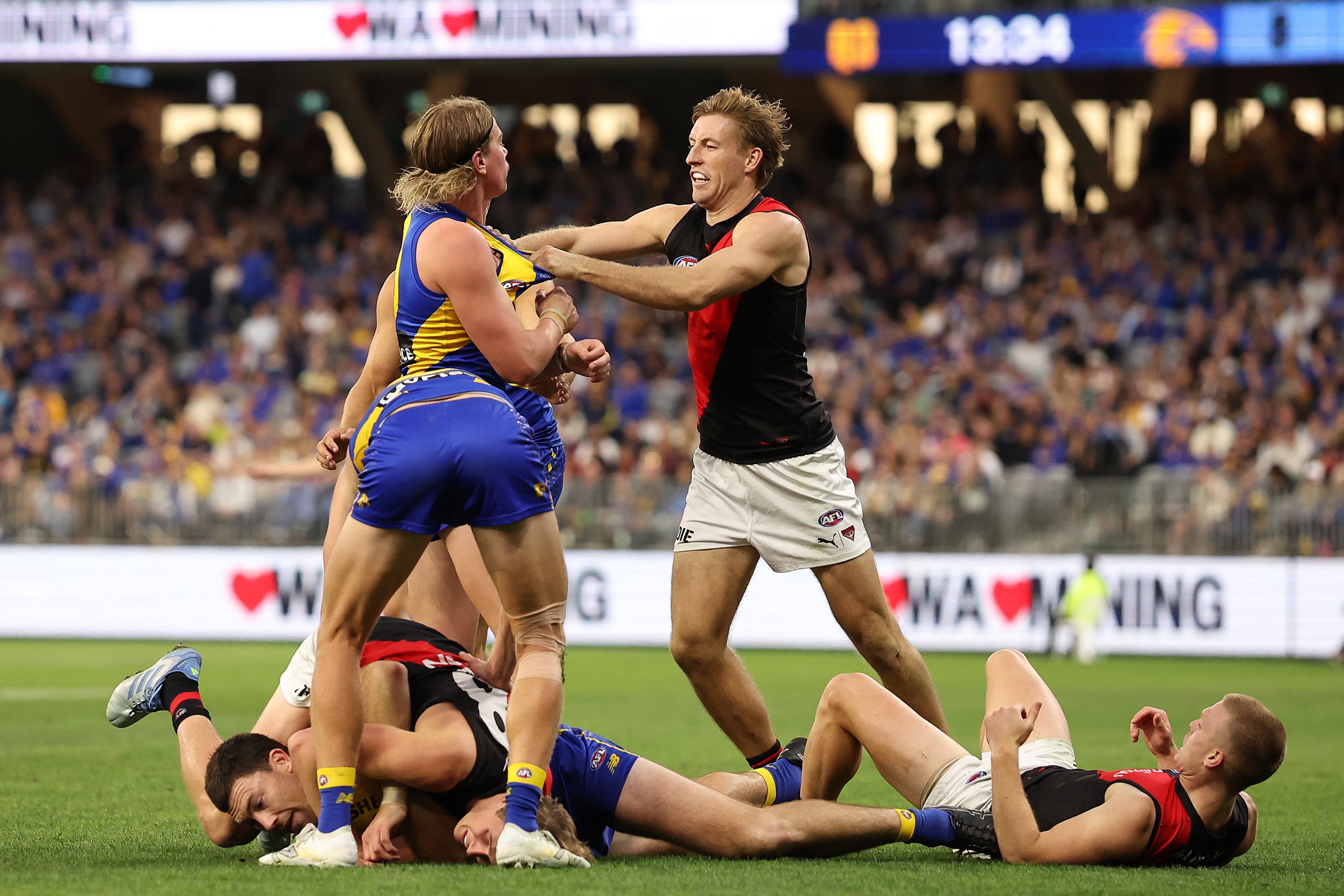 McQualter says Eagles ready for 'fierce Bombers' after Scott sacking