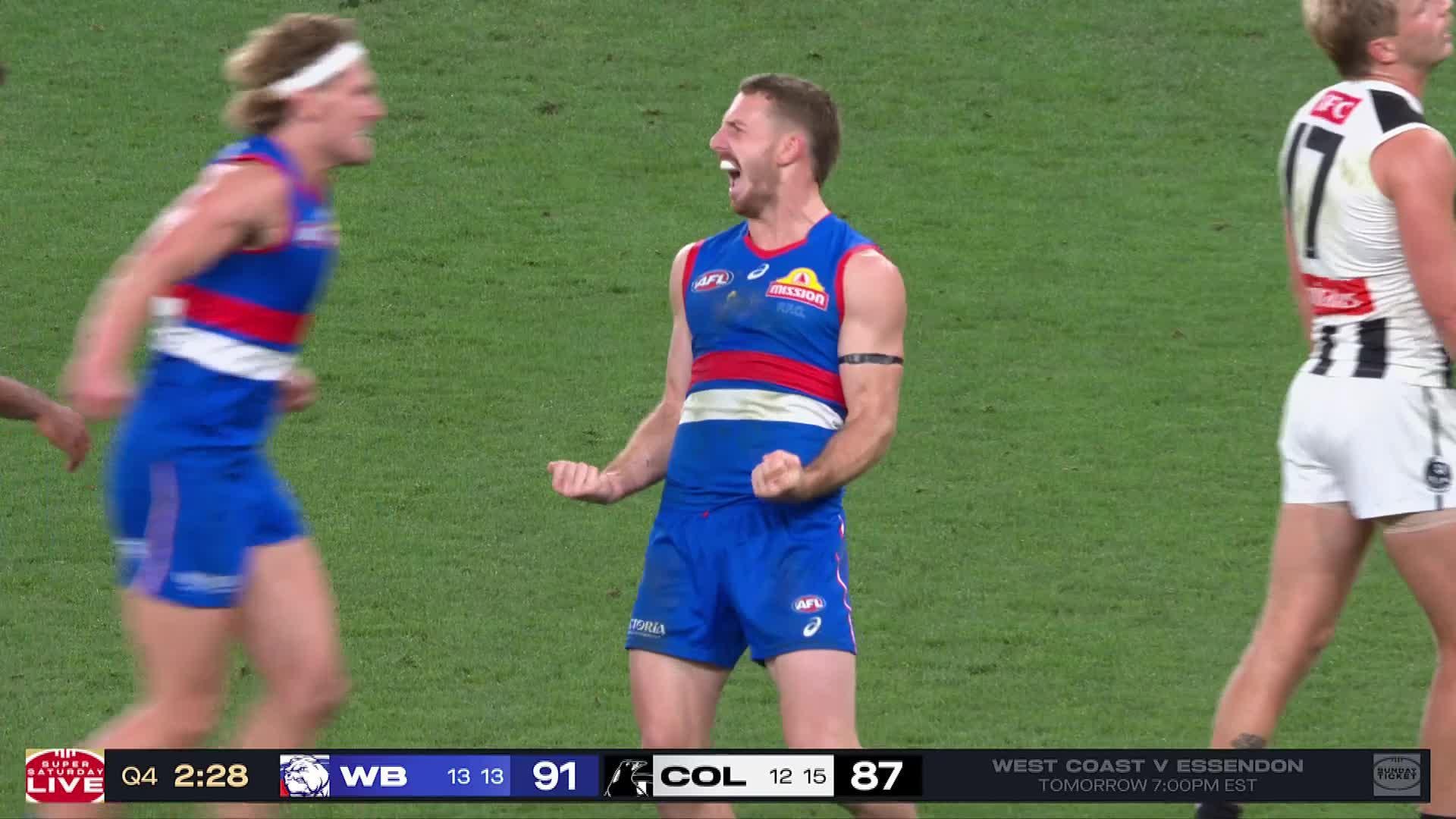 Lewis lands devastating blow with ripping snap