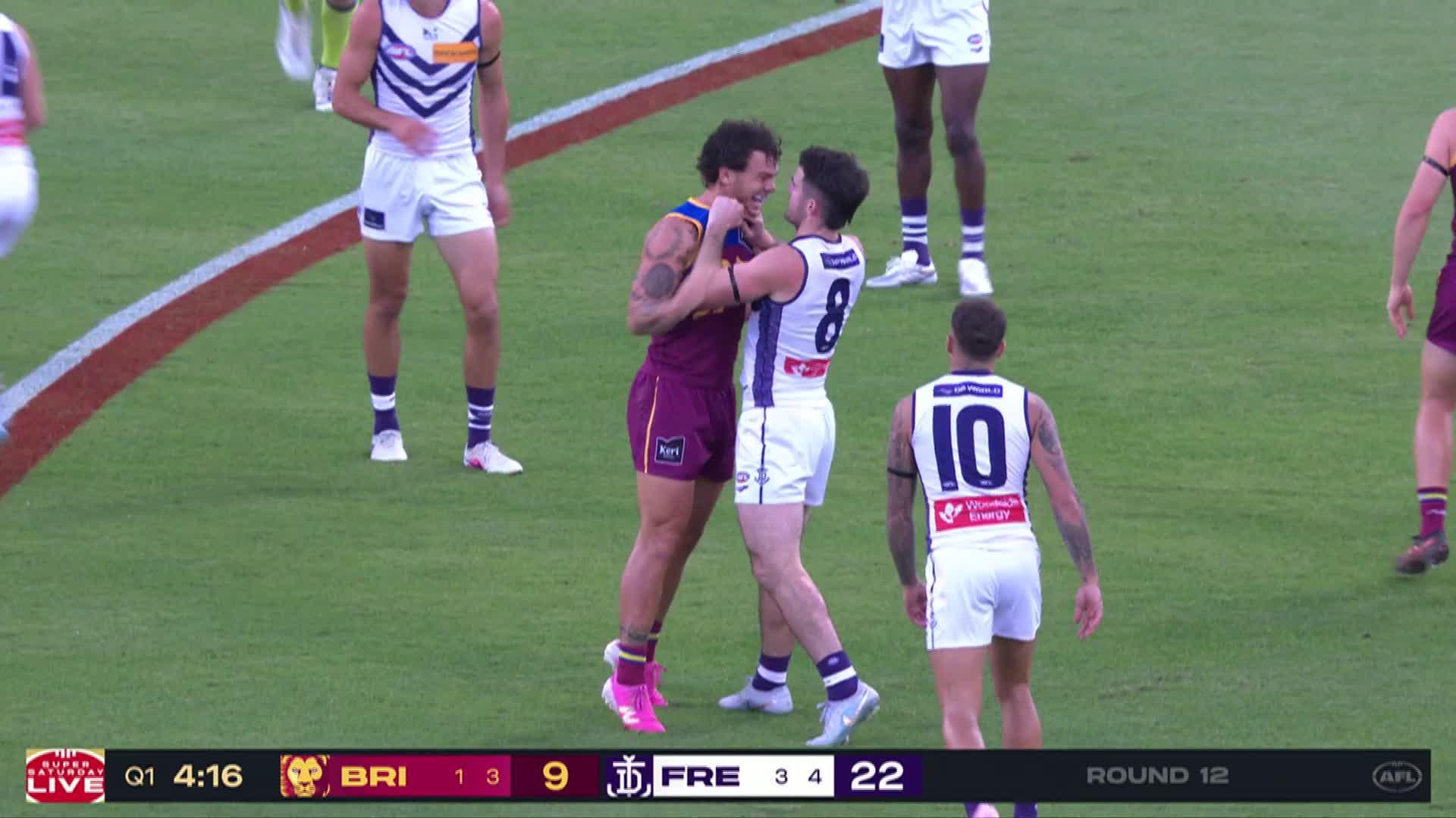 Sparks fly as Rayner and Brayshaw clash twice in fiery scenes