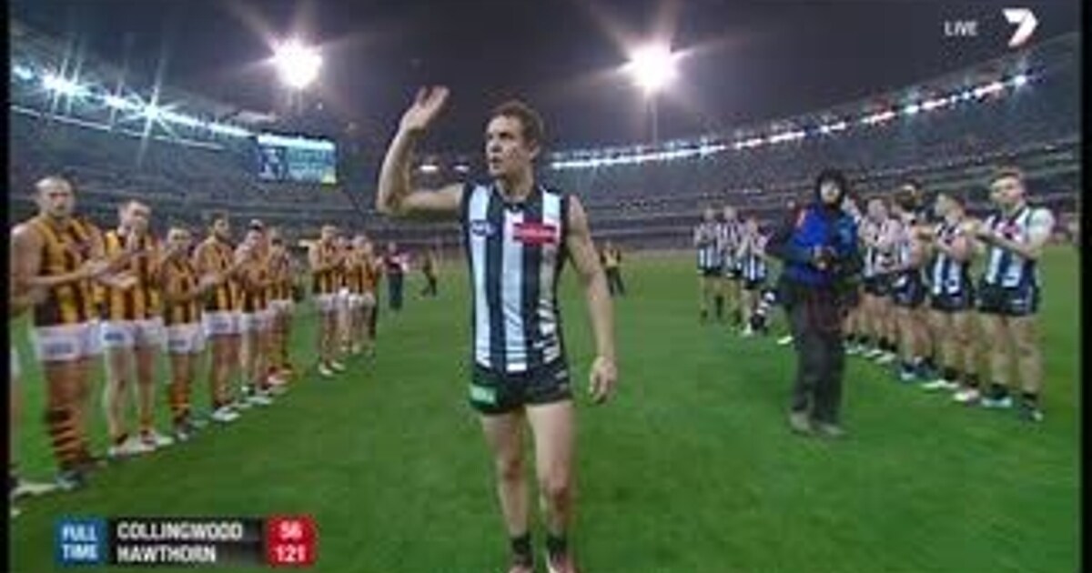 Luke Ball says goodbye