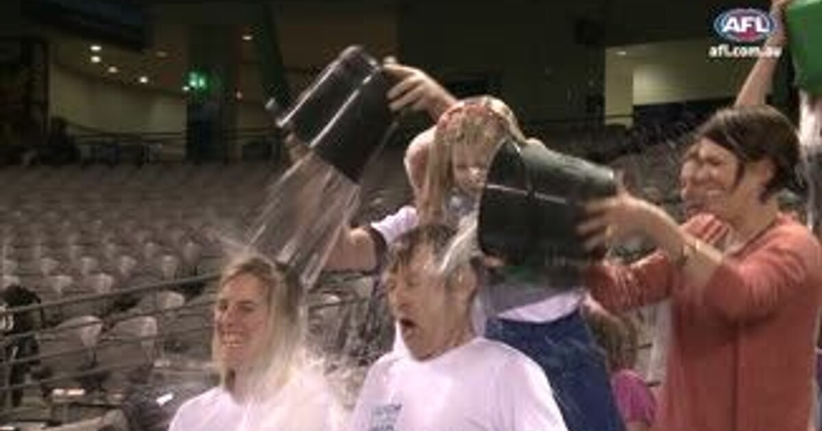 Ice Bucket Challenge takes AFL by storm