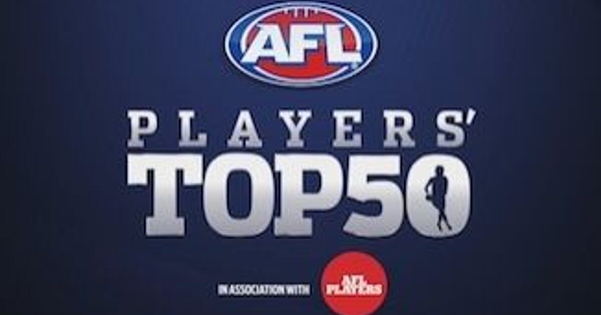 The top 50 AFL players, as ranked by the players themselves: 40-31