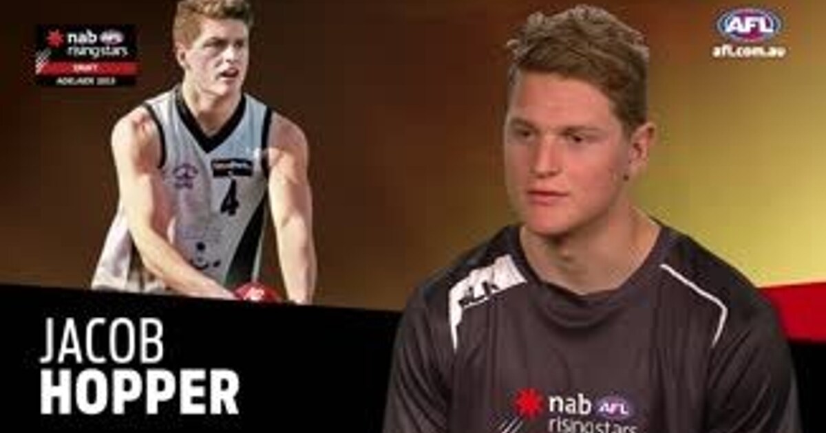 19 days to the draft: Meet GWS academy star and natural leader Jacob Hopper