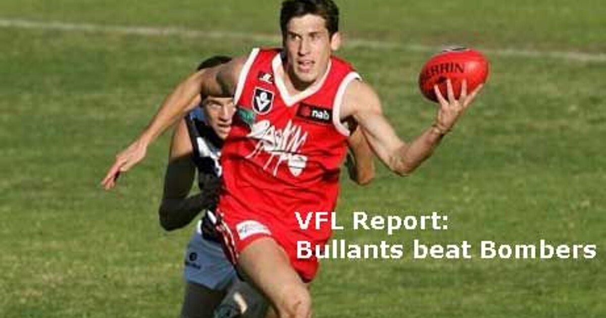 Bullants beat Bombers