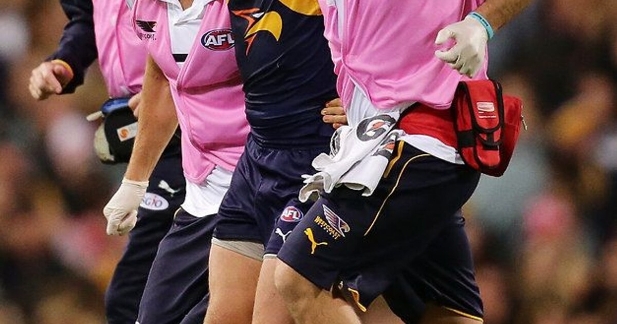 'I thought I had broken my leg', Mitchell reveals