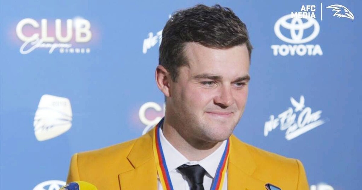 Star midfielder claims first Malcolm Blight Medal by just five votes