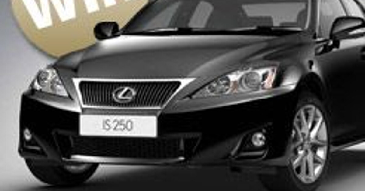 Raffle time: Final days to win a Lexus IS 250