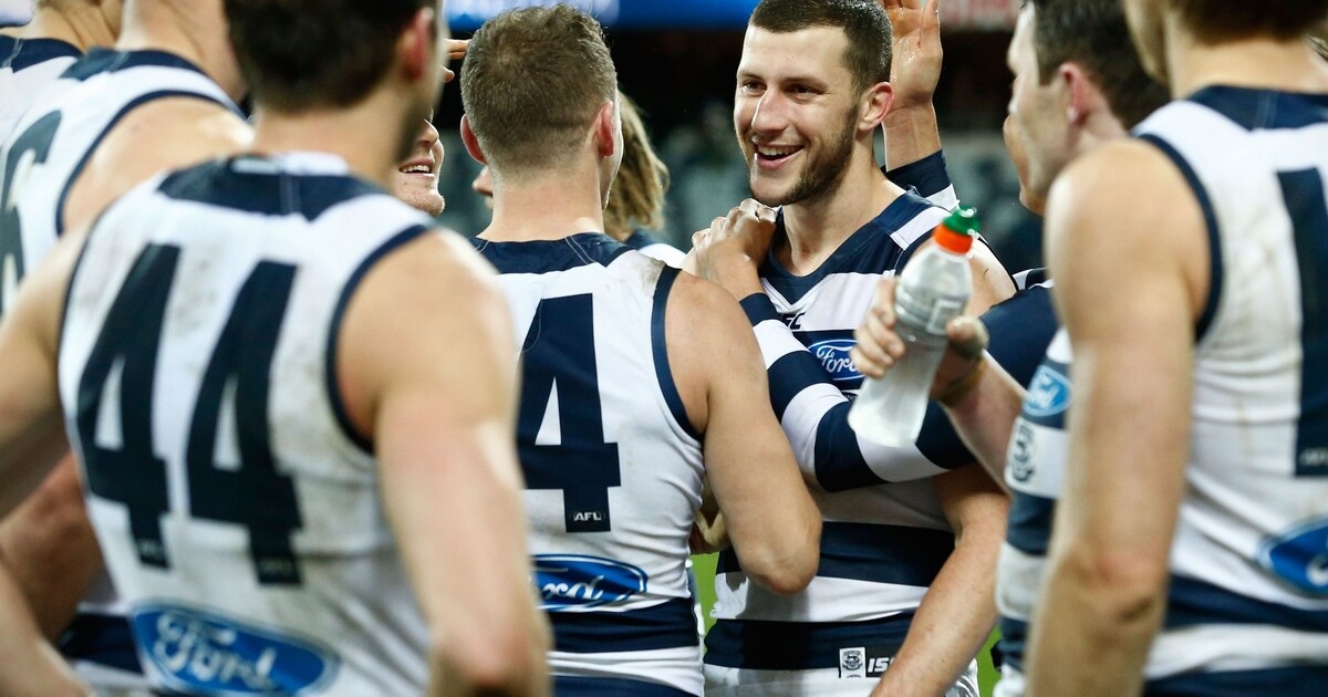 Geelong debutant 'never gave up' on AFL dream