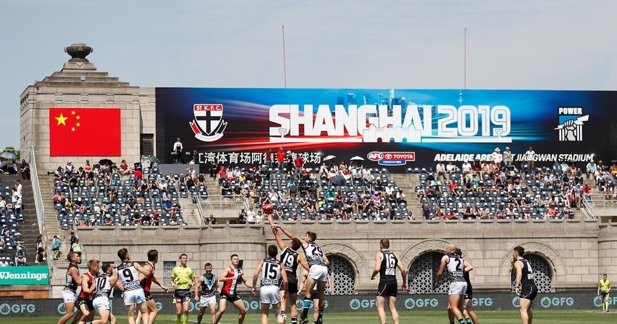 PHOTOS: Must-see pics from AFL's third match in China