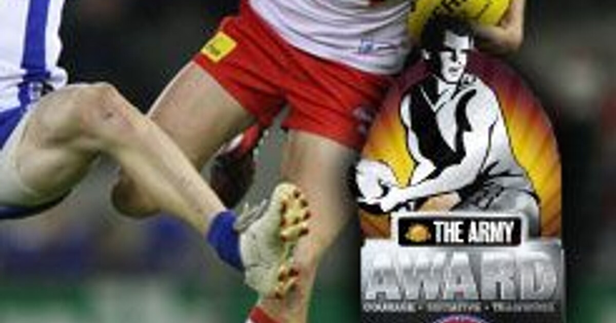 AFL Army Award: vote now