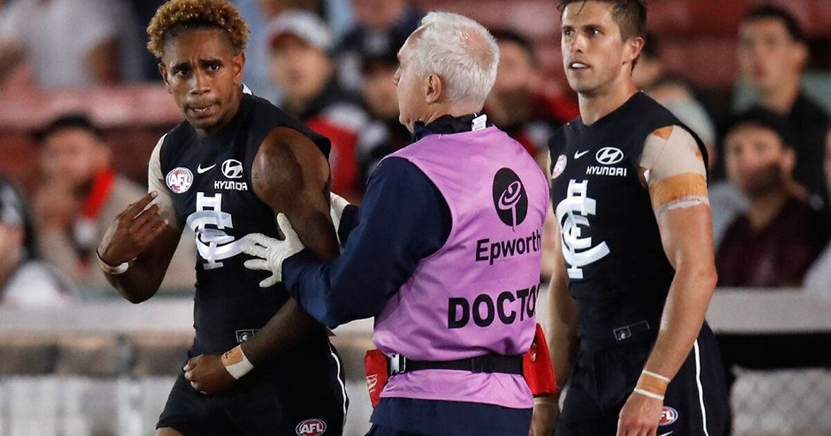 Early signs positive for new Blue's shoulder injury