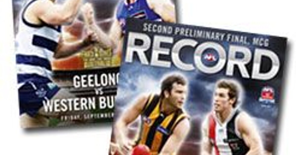 AFL Record - preliminary finals