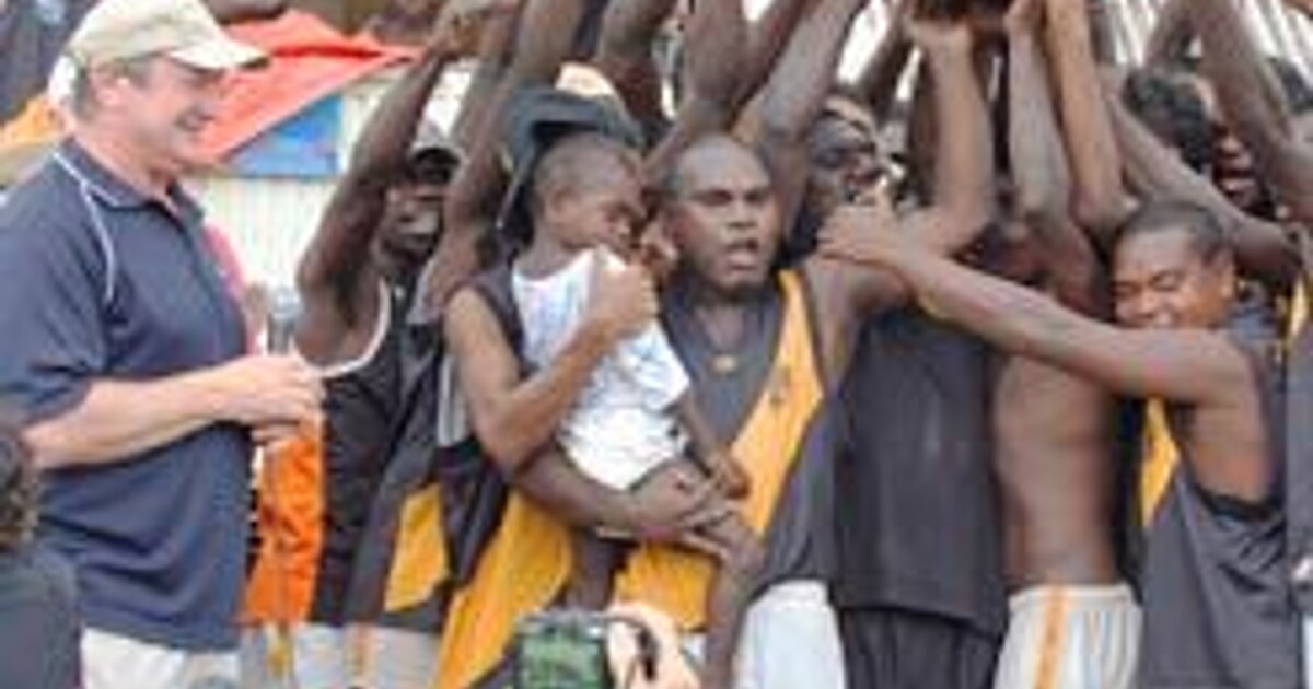 Footy thriving in Tiwi Islands