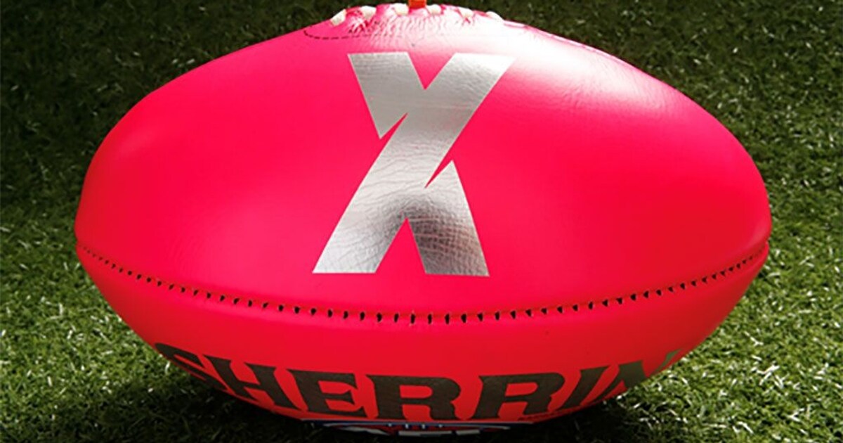 Pretty in pink: New balls revealed for AFLX
