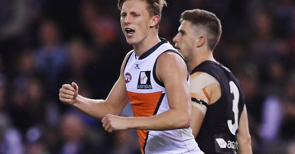 Giant has a giggle as fans bring the heat