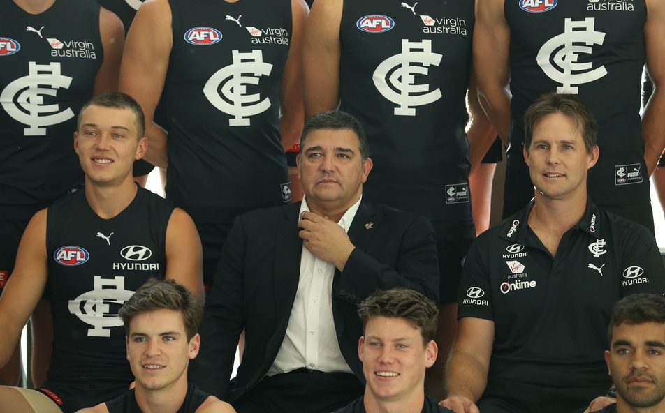 Carlton president reveals he's stepping down, replacement named