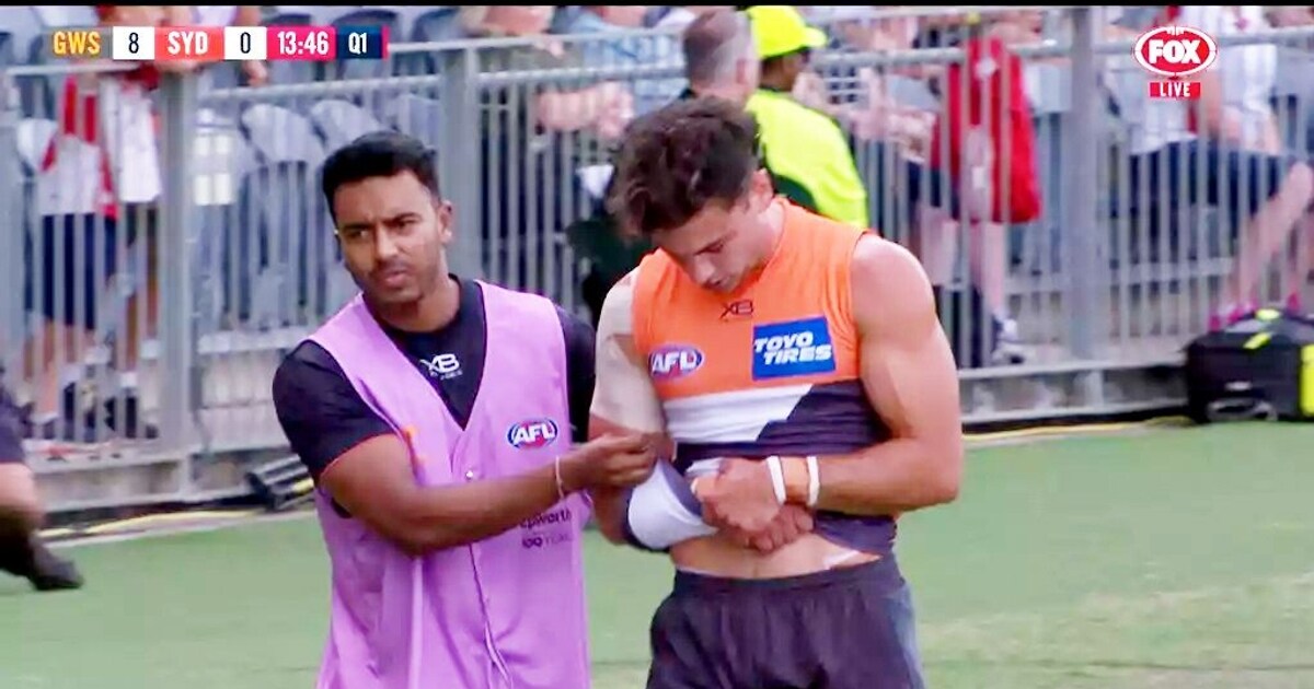 Giant concern: Shoulder injury to best and fairest could be costly
