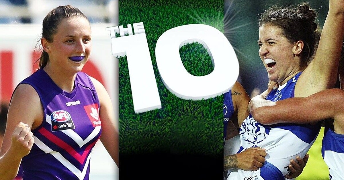 The 10 best moments of the AFLW season