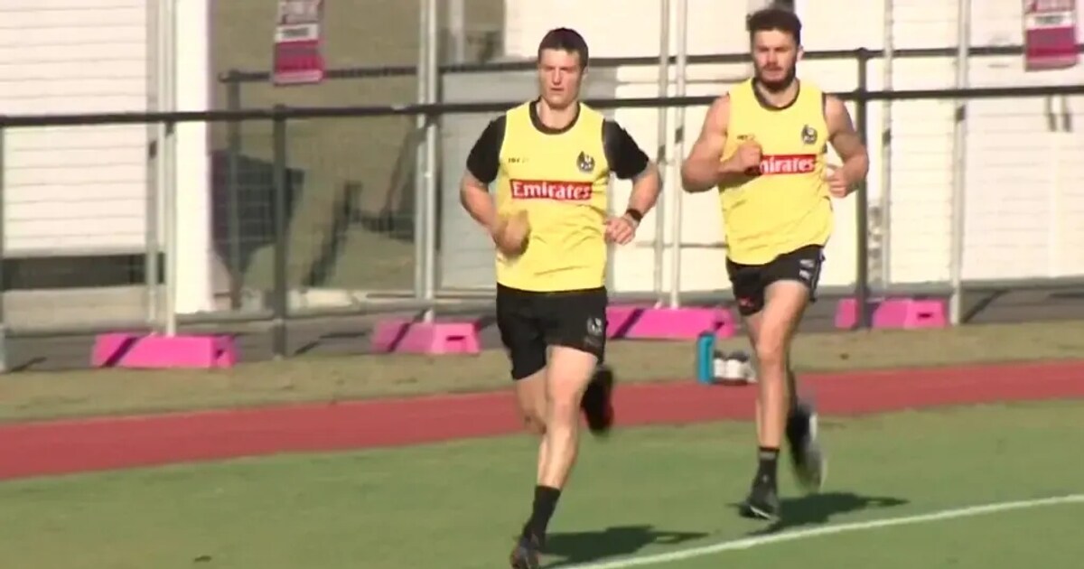 WATCH: Tigers, Pies hit full training but star forward in rehab group