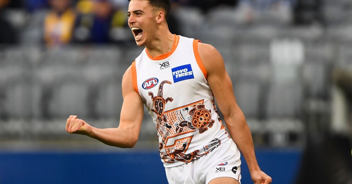 Rising Star: Giant forward Jake Riccardi earns nom after four-goal haul