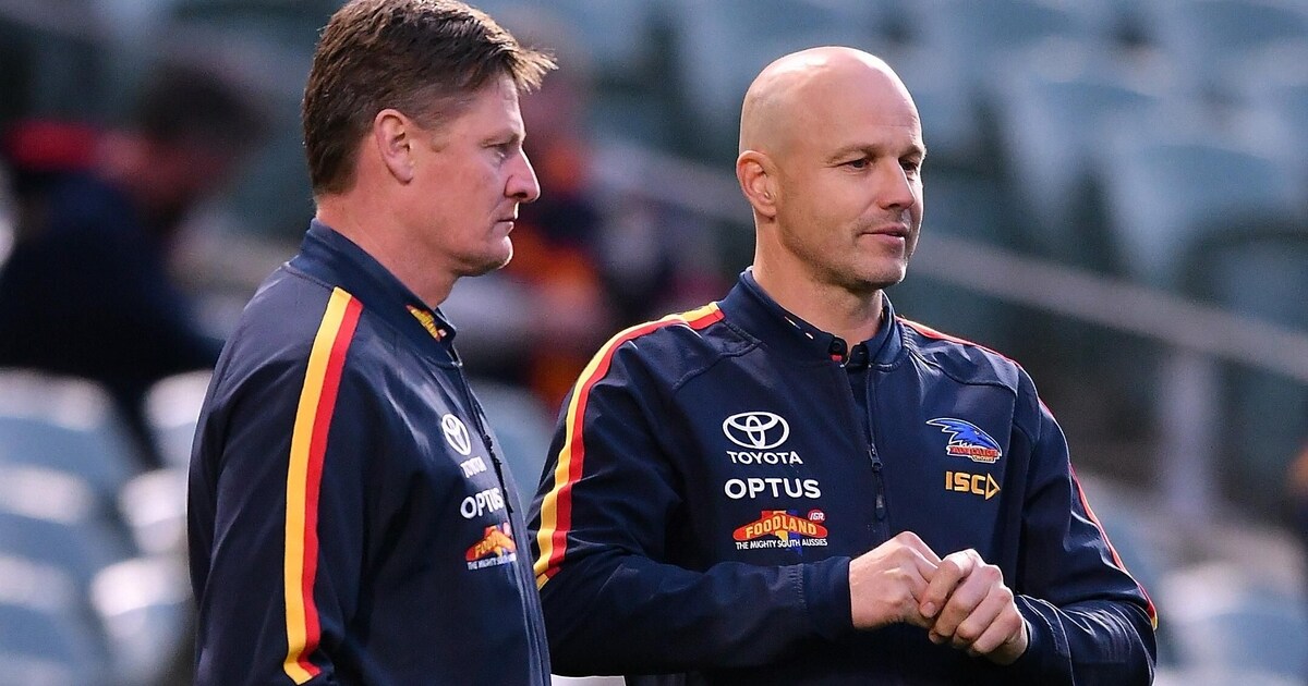 Coaching line-up undergoes changes at Adelaide as Michael Godden and ...