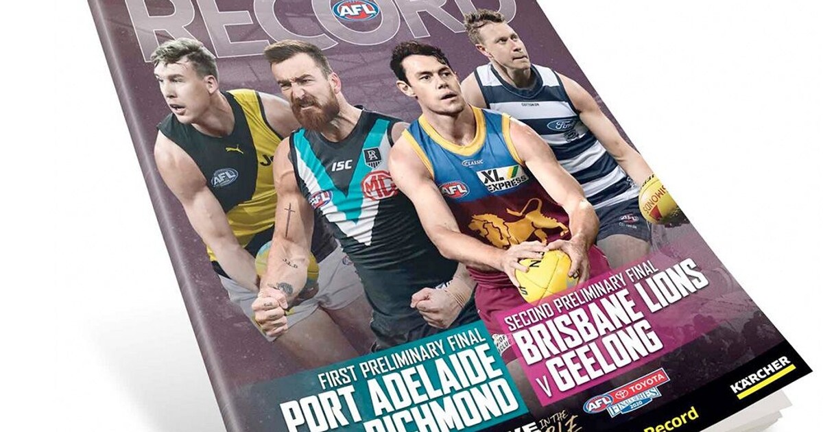 PRELIMINARY FINALS EDITION: Get your AFL Record ... for free