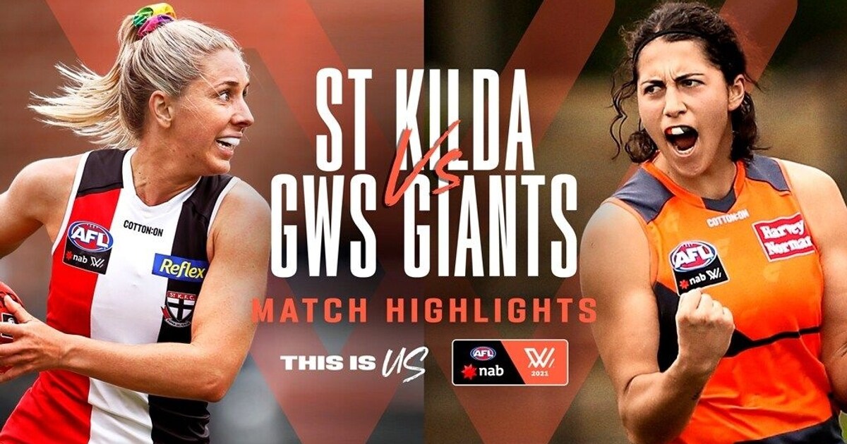 AFLW Match Highlights: St Kilda v GWS