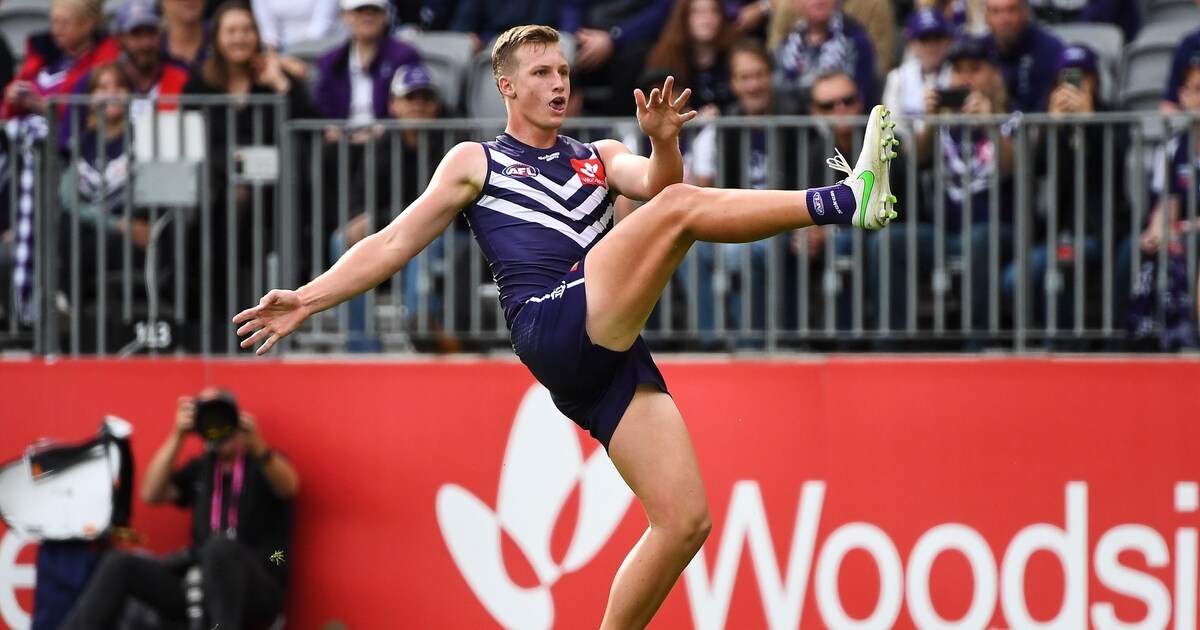 'He's taking another step': The 19-game Fremantle Docker Josh Treacy ...