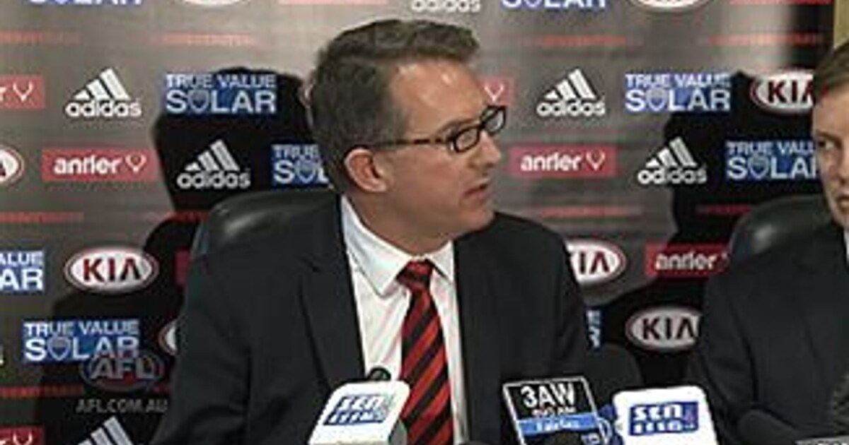 Essendon CEO Robson quits