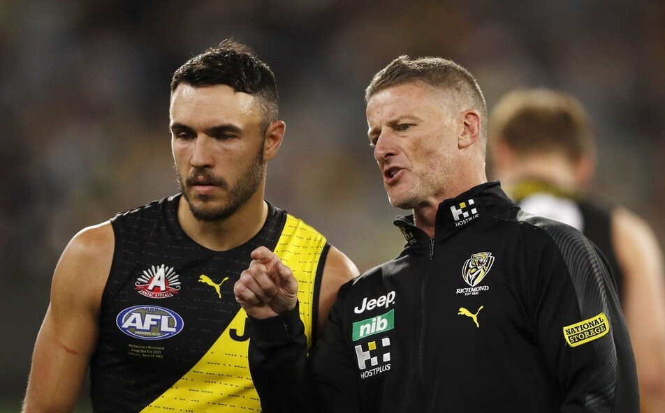 Richmond is hopeful Shane Edwards will replace Dustin Martin for the ...