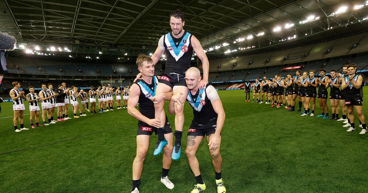 Port Adelaide Power forwards fire on Travis Boak's big night