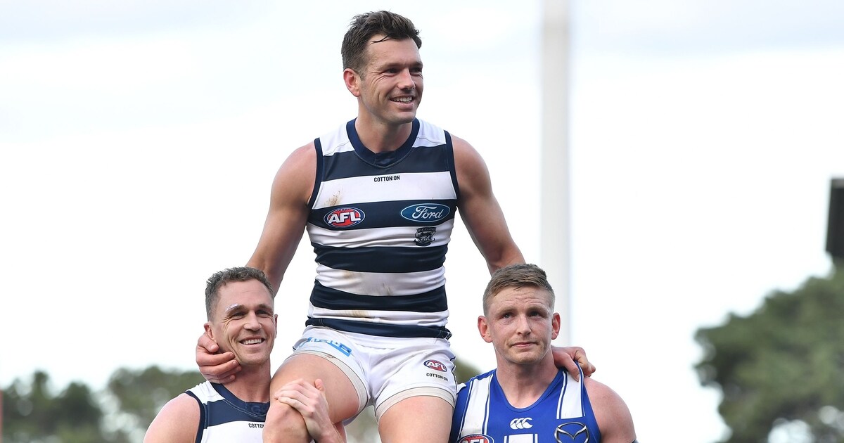 Three-club Geelong Cat Shaun Higgins calls time on decorated 260-game ...