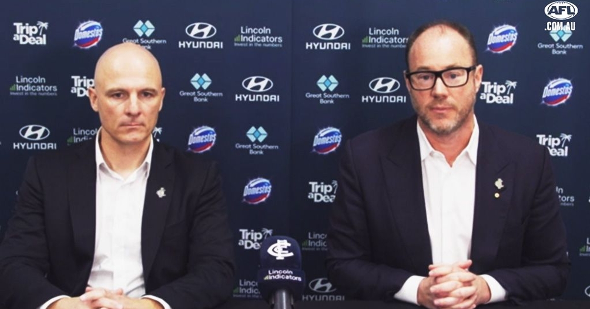 'Back me or sack me': Carlton parts ways with CEO Cain Liddle