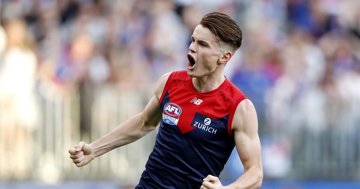 Melbourne Demons AFL Grand Final hero Bayley Fritsch signs long-term ...
