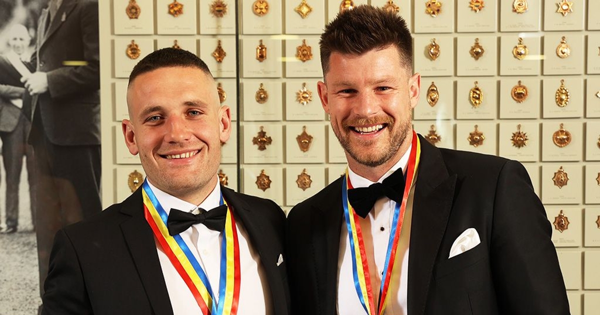 Former Crow, Blue Bryce Gibbs crowned joint winner of SANFL's Magarey Medal
