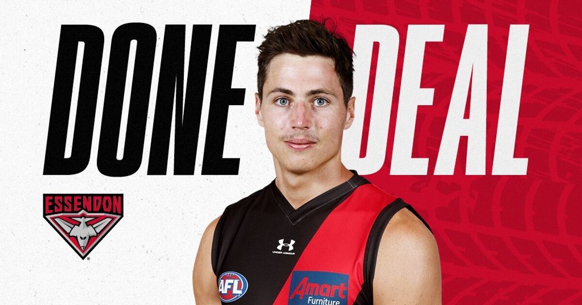 Essendon Bombers deal: Adelaide Crows defender Jake Kelly lands at the ...