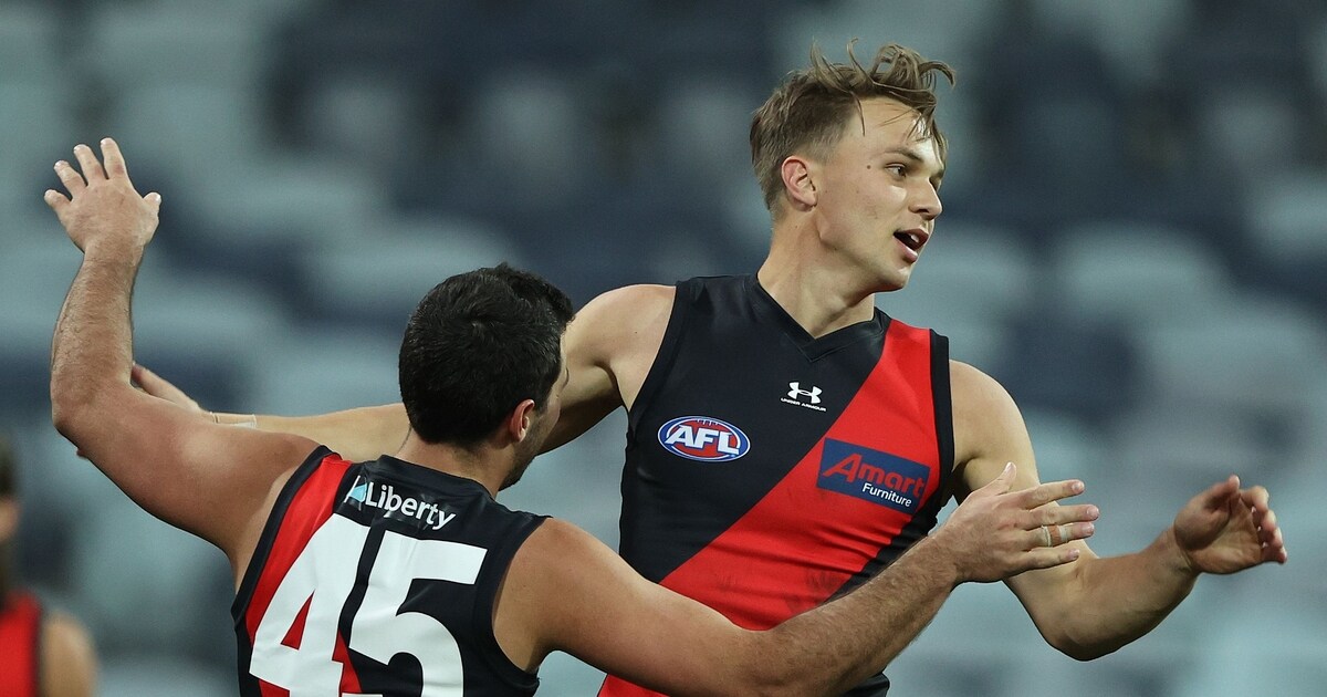 Essendon Bombers delist hard-running mid Dylan Clarke, SSP door left open