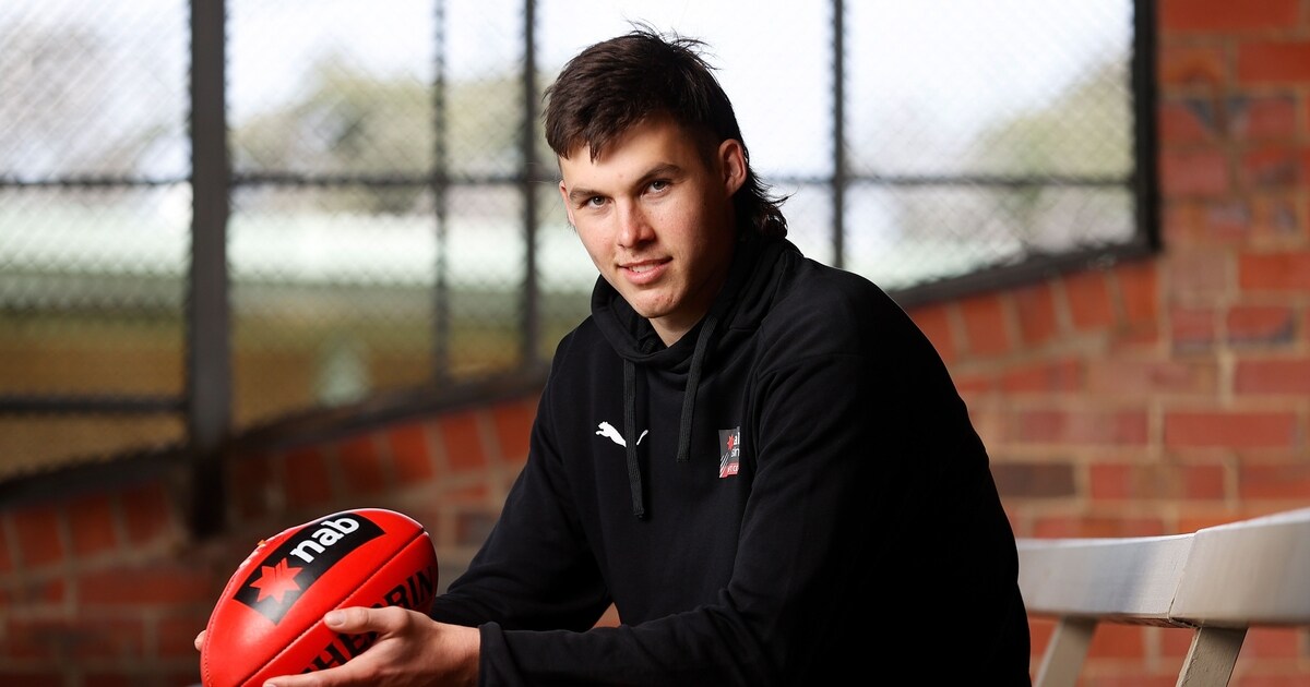 Still growing: Father-son prospect Sam Darcy set to be one of AFL's tallest