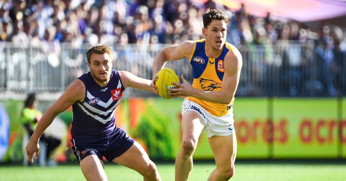 Setback for premiership Eagle Jack Redden, season in doubt for defender ...