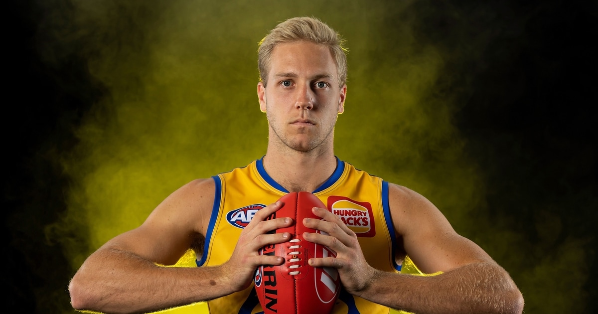 Eagles forward Oscar Allen in moonboot after another injury setback