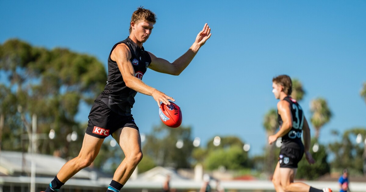 Young Port Adelaide gun Mitch Georgiades ready to go next level in 2022 ...
