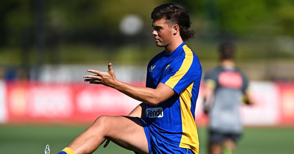 West Coast Eagles midfielder Campbell Chesser stepping things up, flag ...
