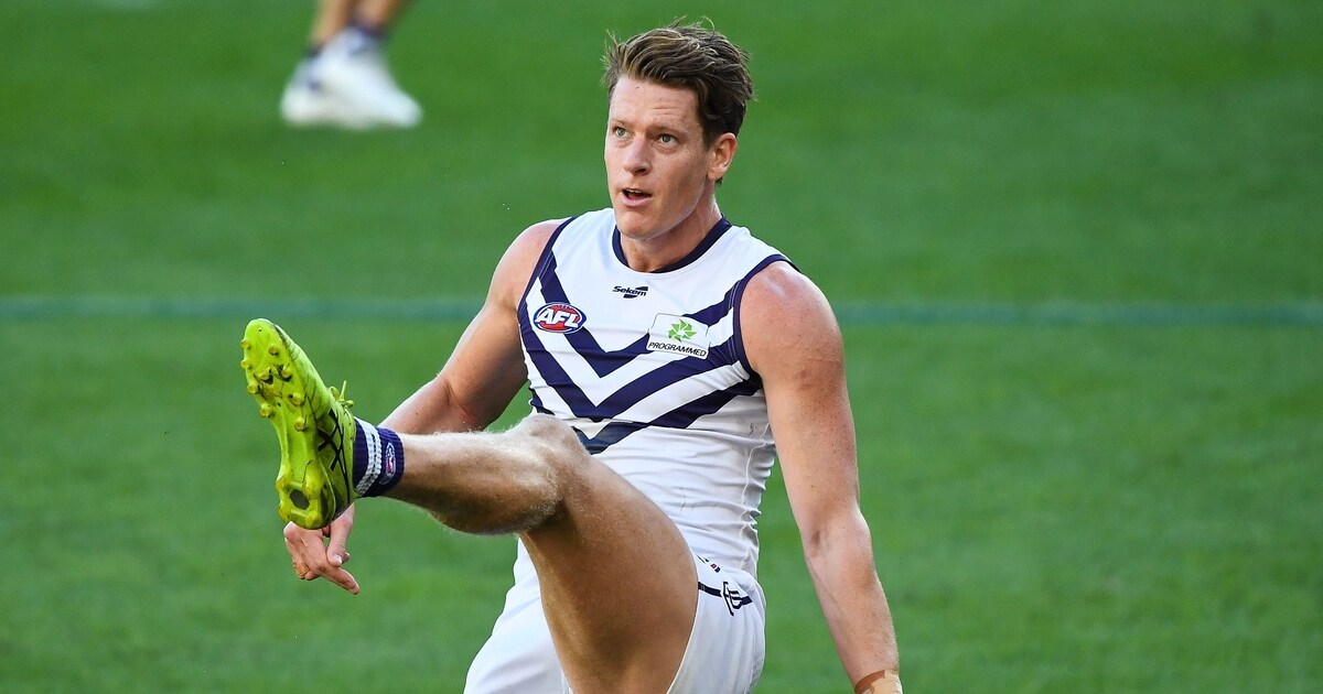 Huge blow for Dockers with leading goalkicker Matt Taberner OUT of ...