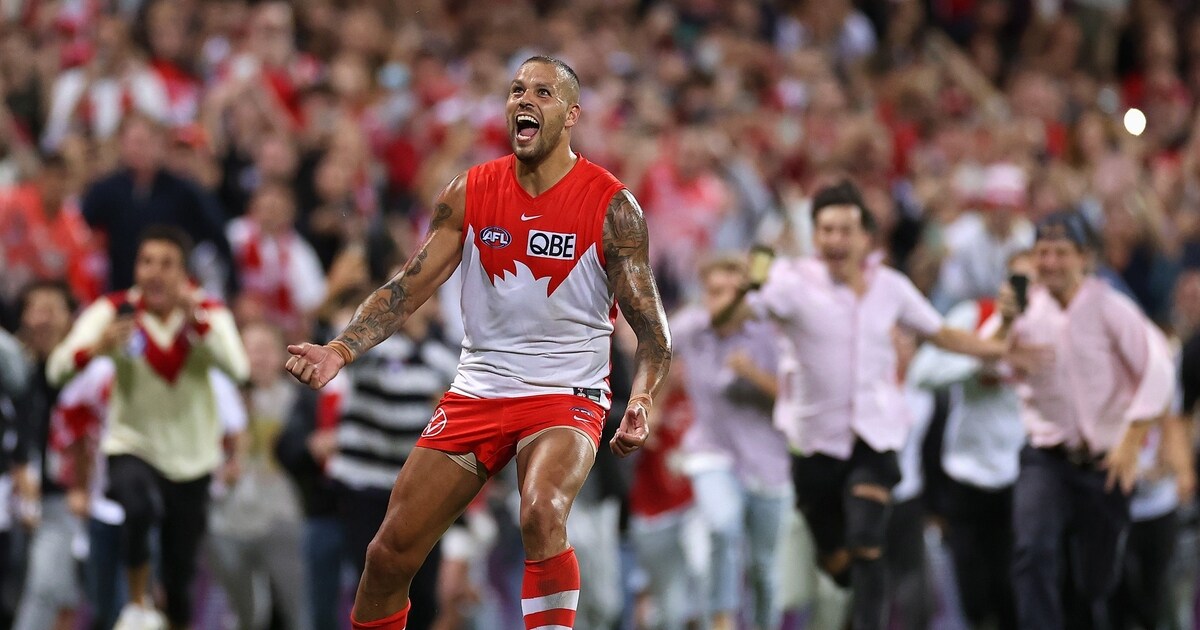 HE'S BUDDY DONE IT: Lance Franklin hits 1000-goal milestone