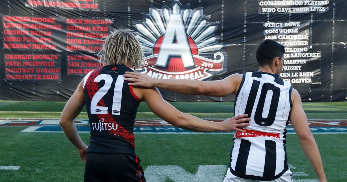 The top five moments in Anzac Day match history between Essendon and ...