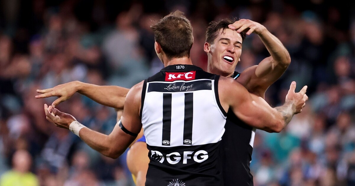 Port Adelaide Power on at last with massive win over West Coast Eagles