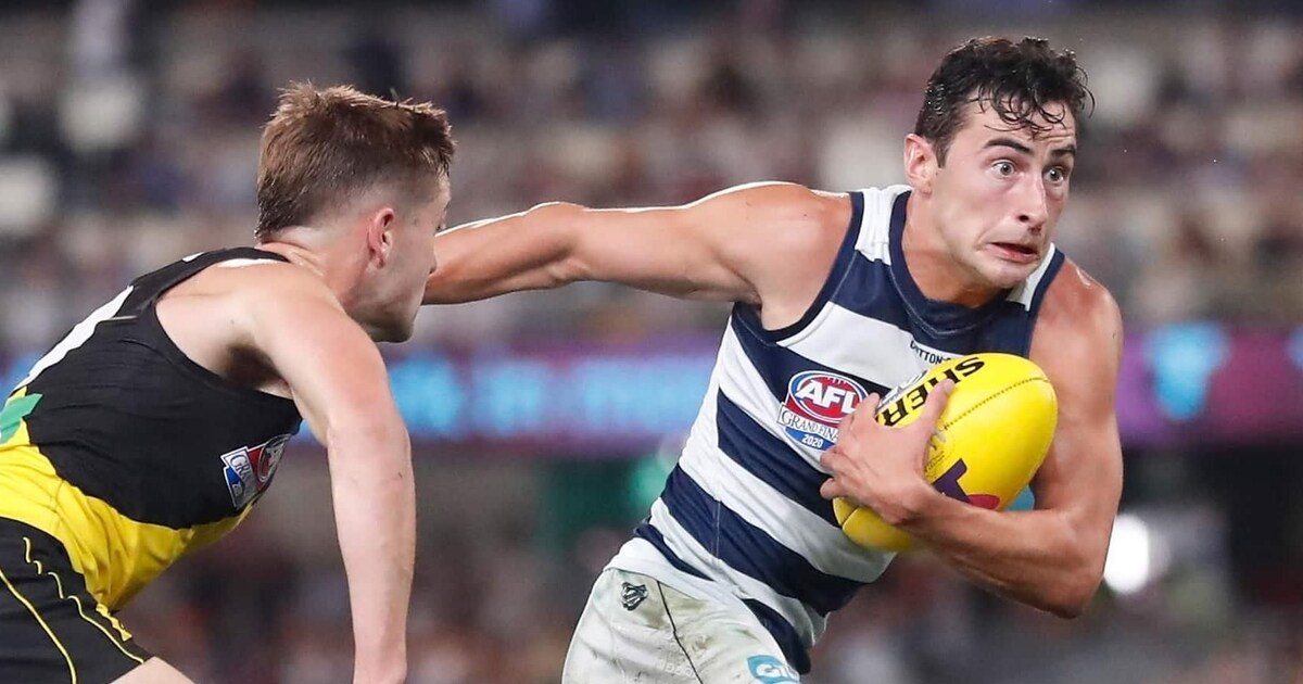 Ongoing concussion symptoms keeping Geelong's Sam Simpson sidelined